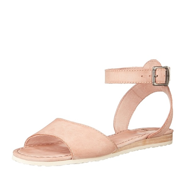Frye | Shoes | Frye Mandy Ankle Leather Sandals In Blush Sz 9 | Poshmark